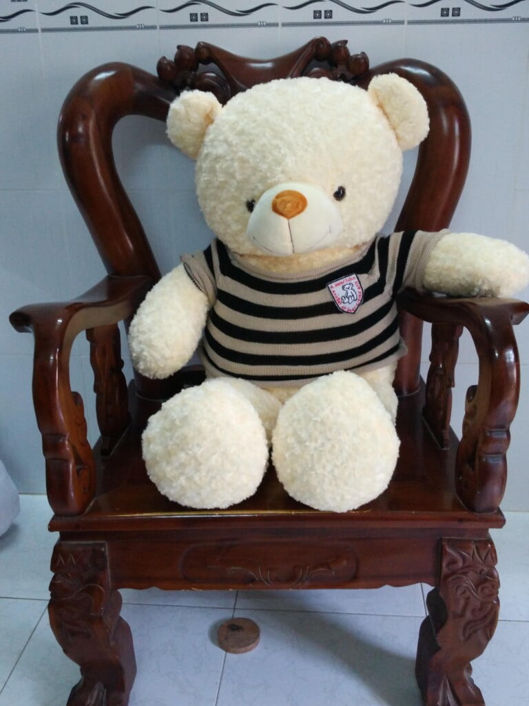 Gấu Bông Teddy 1m Cao Cấp Áo Len - Shop Gấu Bông Diabrand